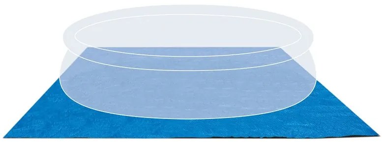 Podkladová plachta pod bazén 335 x 335 cm samostatně