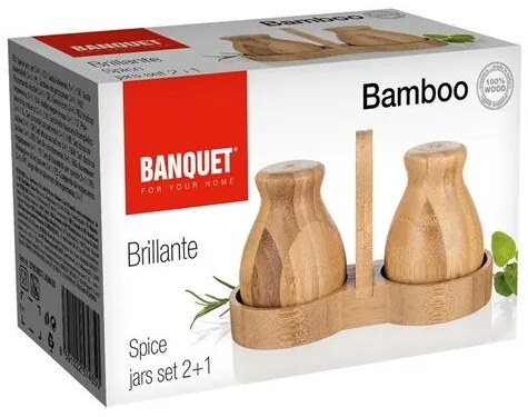 Banquet 3dílná sada kořenek BRILLANTE Bamboo