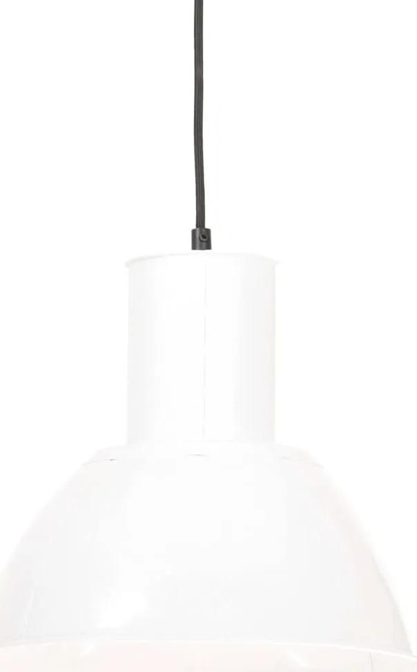 vidaXL Závěsné svítidlo 25 W né kulaté 28,5 cm E27 [320570] Barva: Bílá
