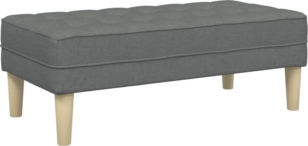Set pohovek 2 ks Tmavě šedá Polyester 3329253