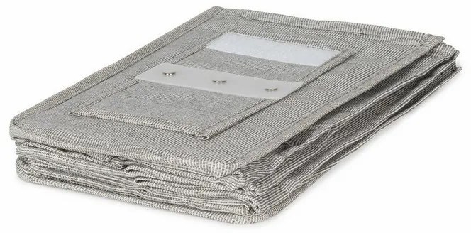 Závěsný organizér na oblečení 30 x 18 x 94 cm, šedá
