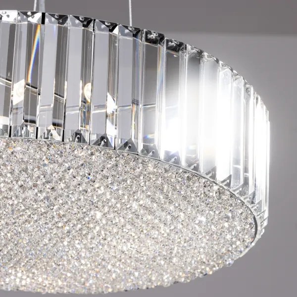 Brilagi - LED Křišťálový lustr na lanku GLAMOUR 5xG9/42W/230V