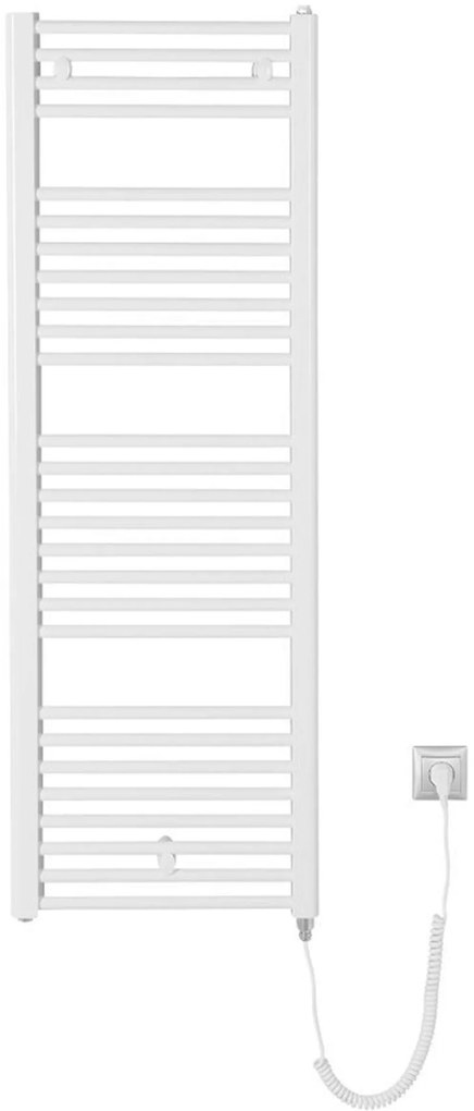 Aqualine - Elektrické topné těleso Direct-E, 45x132 cm, 400 W, bílá ILE34T