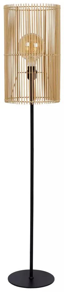 LUCIDE Stojací lampa JANTINE  průměr 26 cm - 1xE27 - Light wood