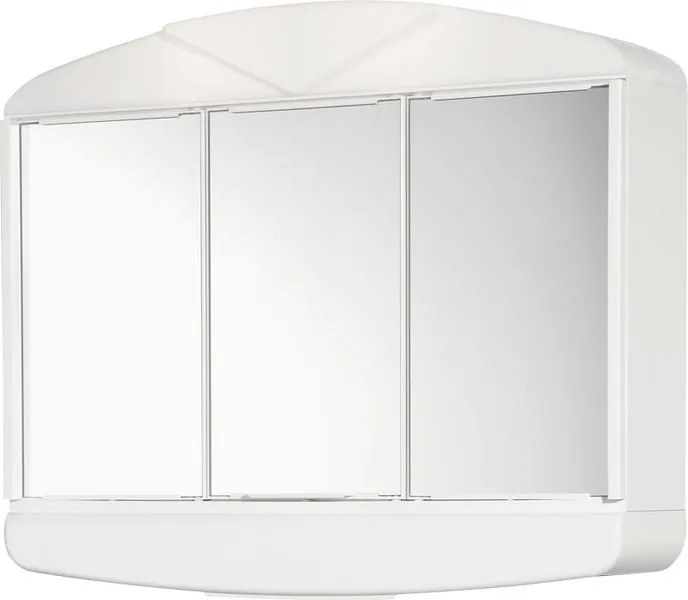 AQUALINE ARCADE galerka 58x50x15cm, 2x14W, bílá plast ( 411342 )