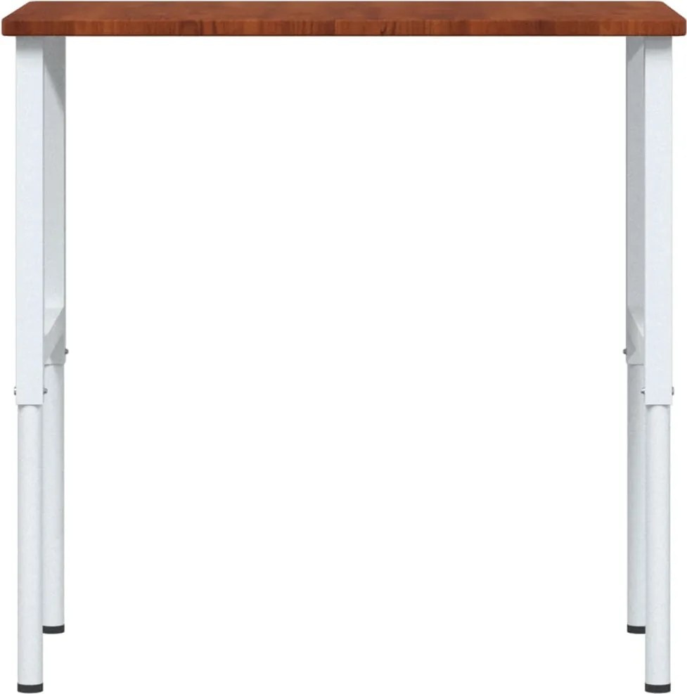 Pracovní stůl tmavě hnědý 100x60x(71,5–98) cm dub obdélníkový 3309703