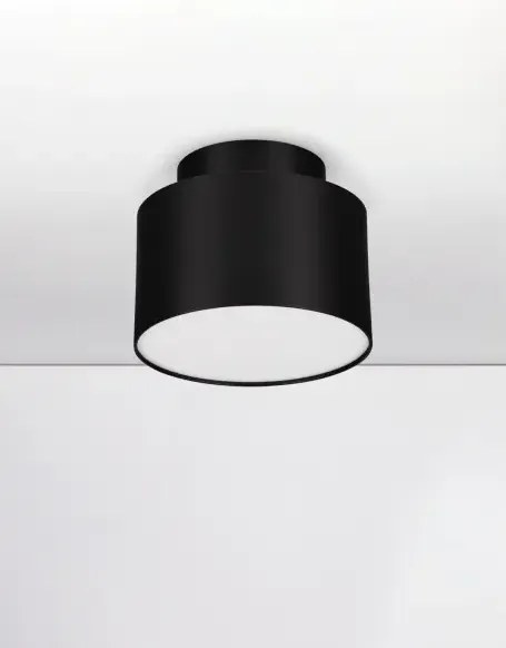 Moderní stropní svítidlo Ozen 11 černá