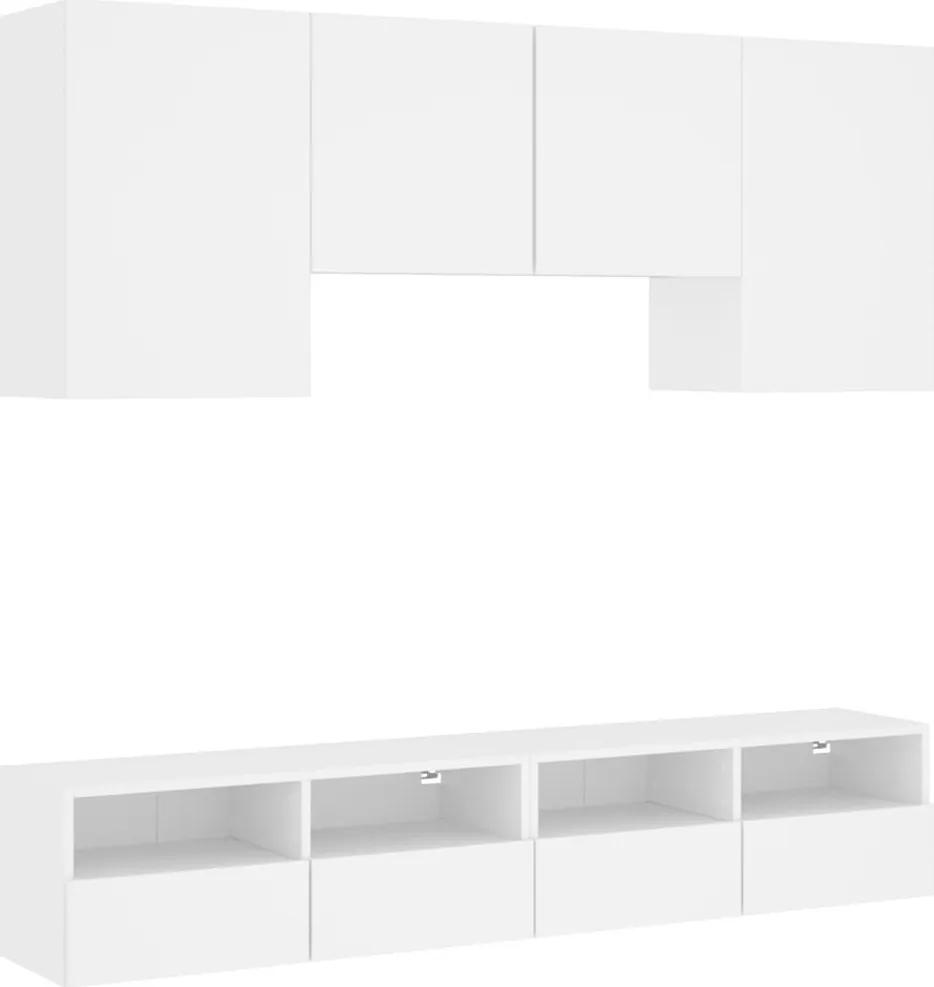 vidaXL 5dílná obývací stěna kompozitní dřevo [3216525] Barva: dub sonoma