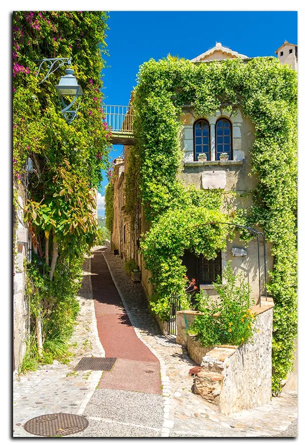 Obraz na plátně - Krásná architektura v Provence - obdélník 7236A (90x60 cm  )