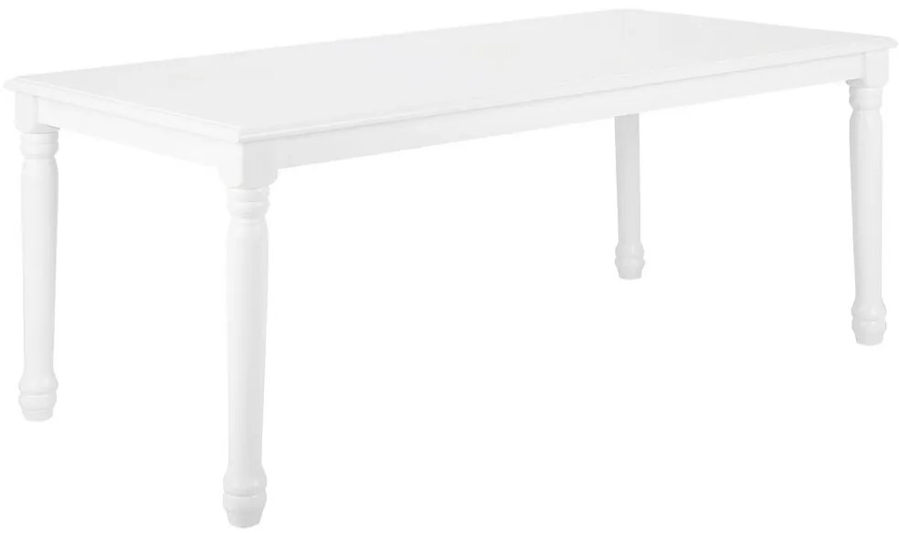 Jídelní stůl bílý 180 x 90 CARY Beliani