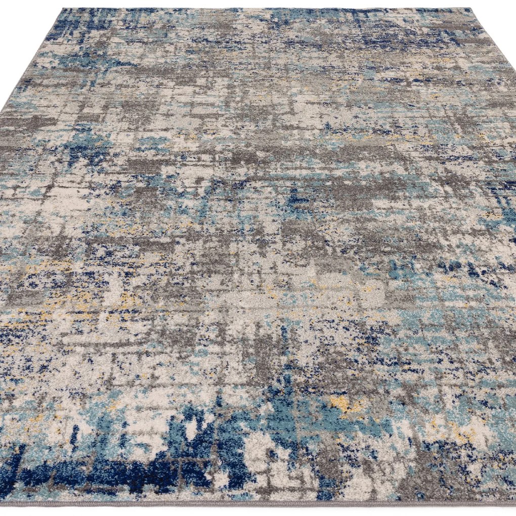 Tribeca Design Kusový koberec Dinamo Illusion Blue Rozměry: 120x170 cm