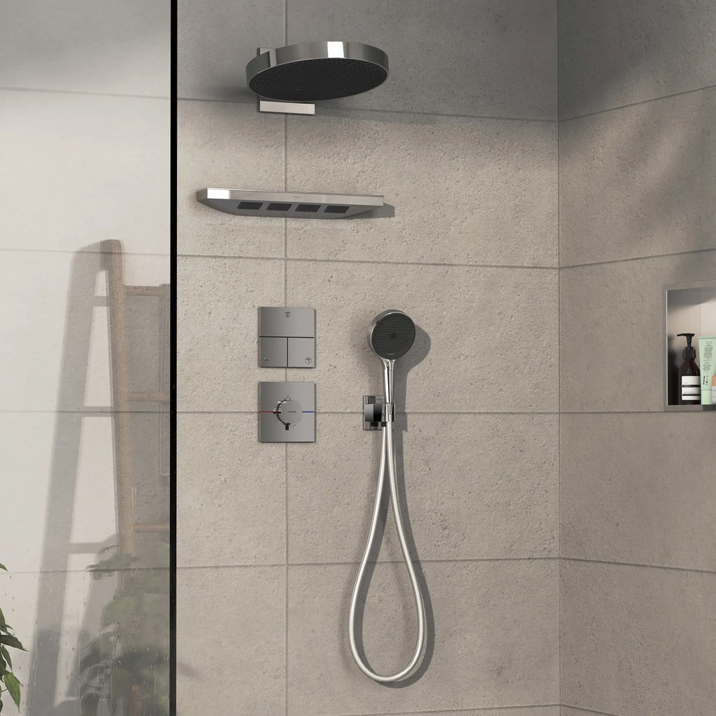 Hansgrohe ShowerSelect Comfort E, termostat pod omítku, chromová, HAN-15574000