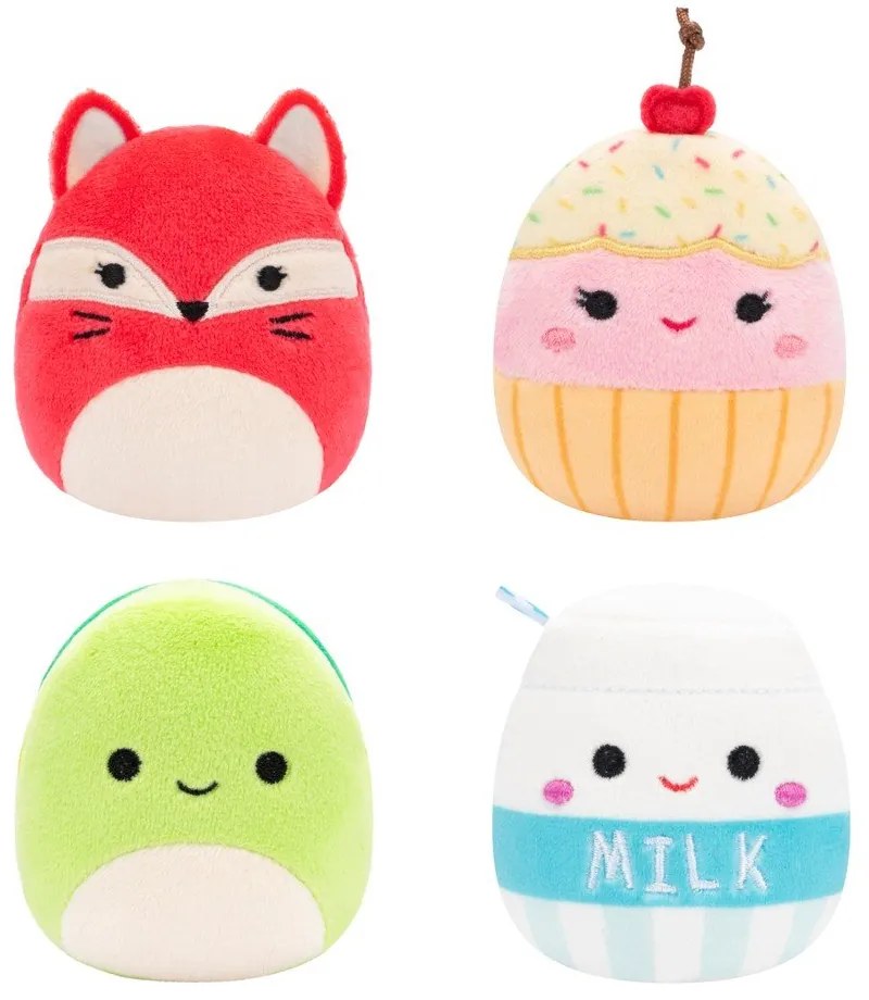 Plyšové hračky v sadě 4 ks Micromallows 4Pack – SQUISHMALLOWS Biano.cz