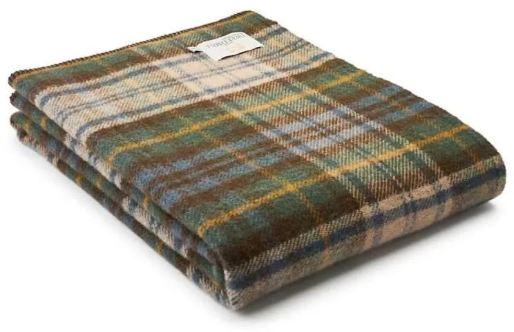 Vlněná deka Tartan Antique Dress Gordon (bez třásní) 200 x 150 cm Tweedmill