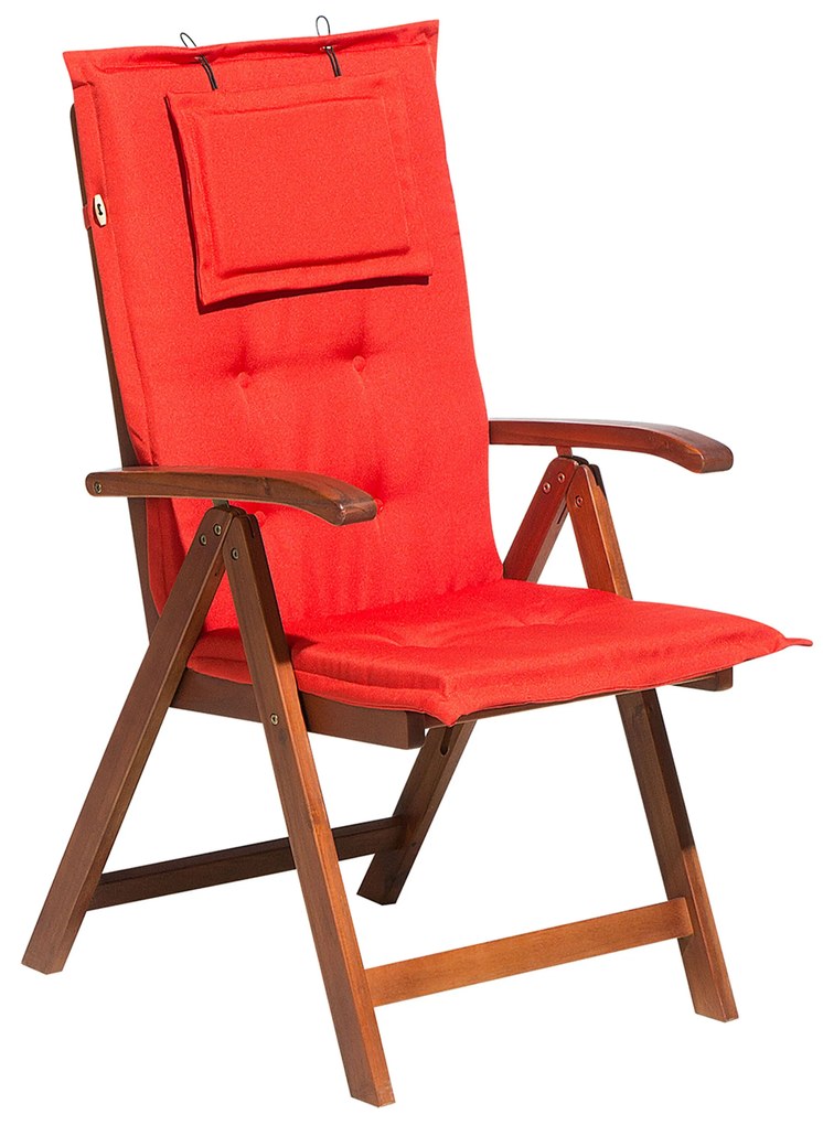 Terracotta světlý polstr k židli TOSCANA Beliani