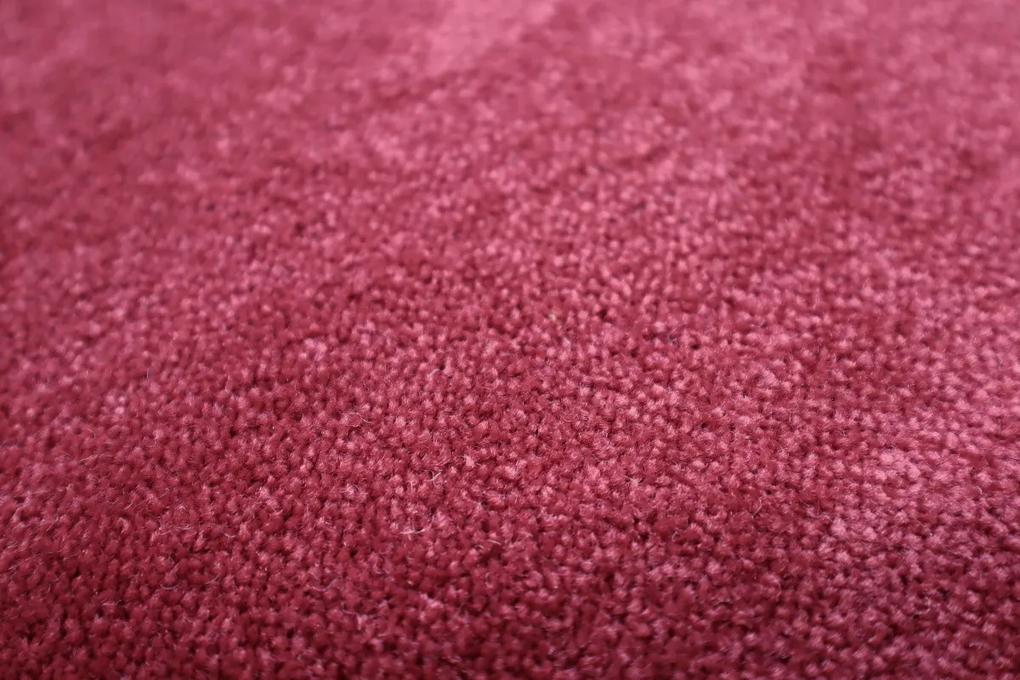 Lano - koberce a trávy Neušpinitelný kusový koberec Nano Smart 122 růžový - 400x500 cm