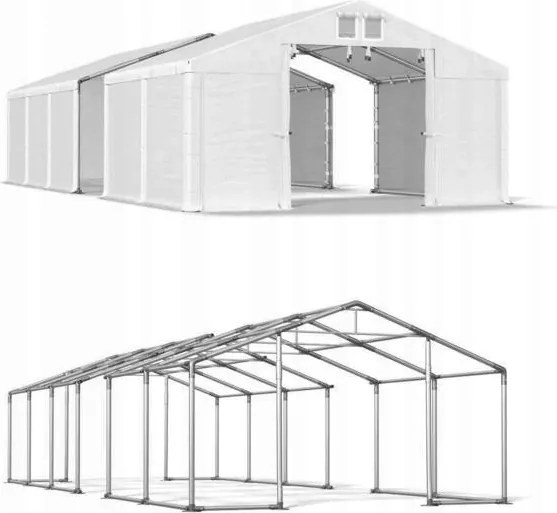 Stan Obchodní pavilon 5x20 m Garáž Das 560 W