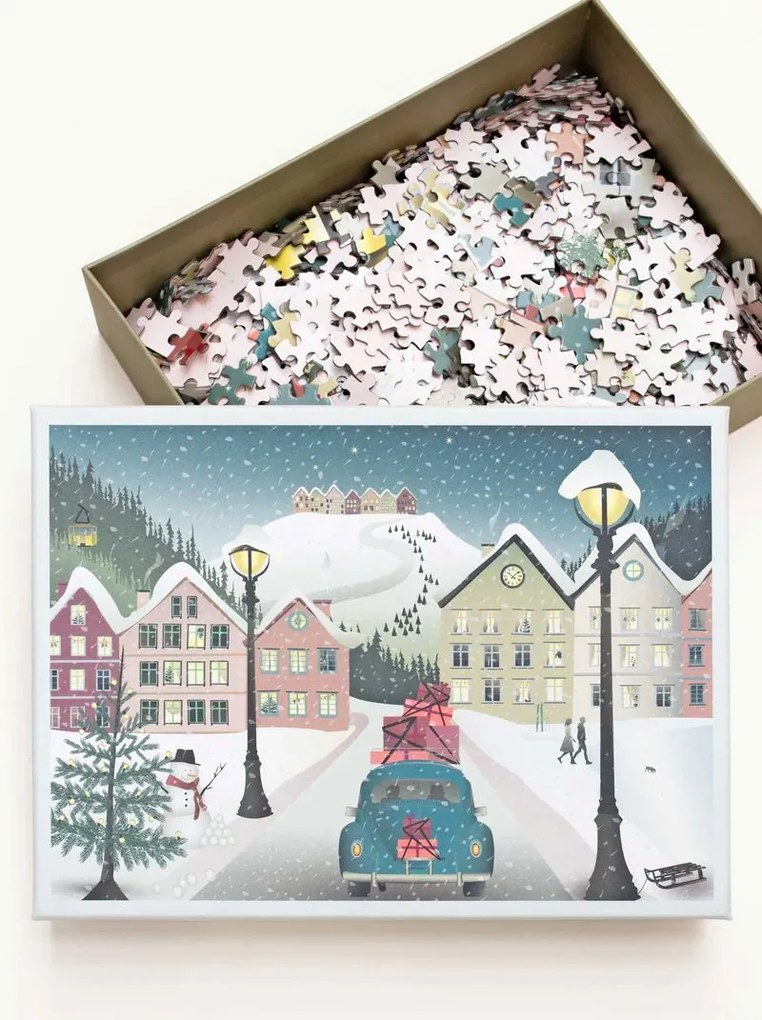 Puzzle Let it Snow 1000 dílků ViSSEVASSE