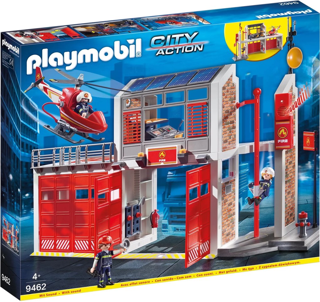 Stavebnice playmobil velká požární stanice