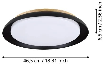 Eglo 900857 - LED Stropní svítidlo PENJAMO LED/20W/230V