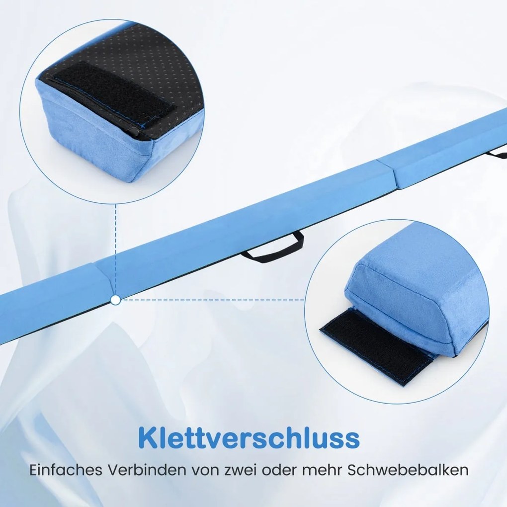 Costway Kladina gymnastická kladina 210 cm skládací gymnastická kladina