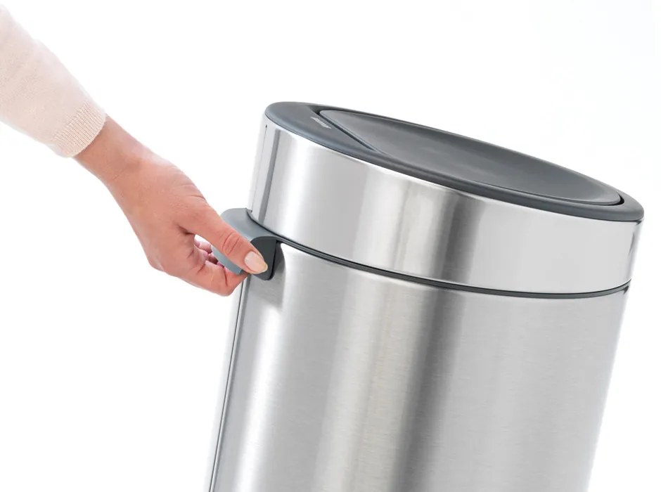 Brabantia Touch Bin NEW 30L metalická šedá