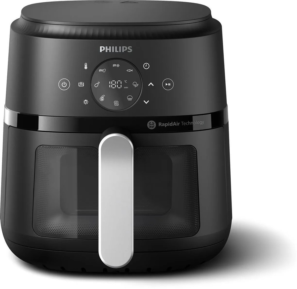 Horkovzdušná fritéza philips 2000 series airfryer 4,2l l digitální okno na221/00