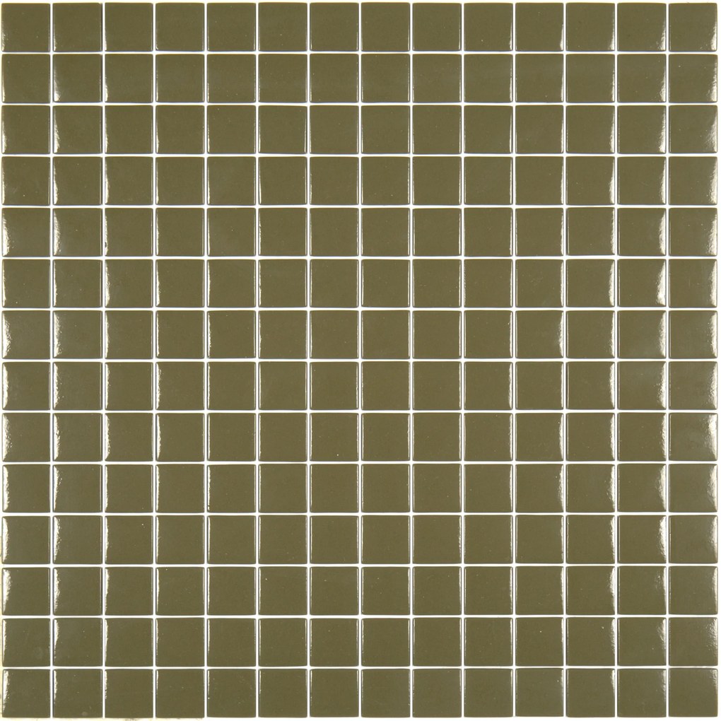 Hisbalit Skleněná mozaika hnědá Mozaika 321A MAT 2,5x2,5 2,5x2,5 (33,33x33,33) cm - 25321AMH