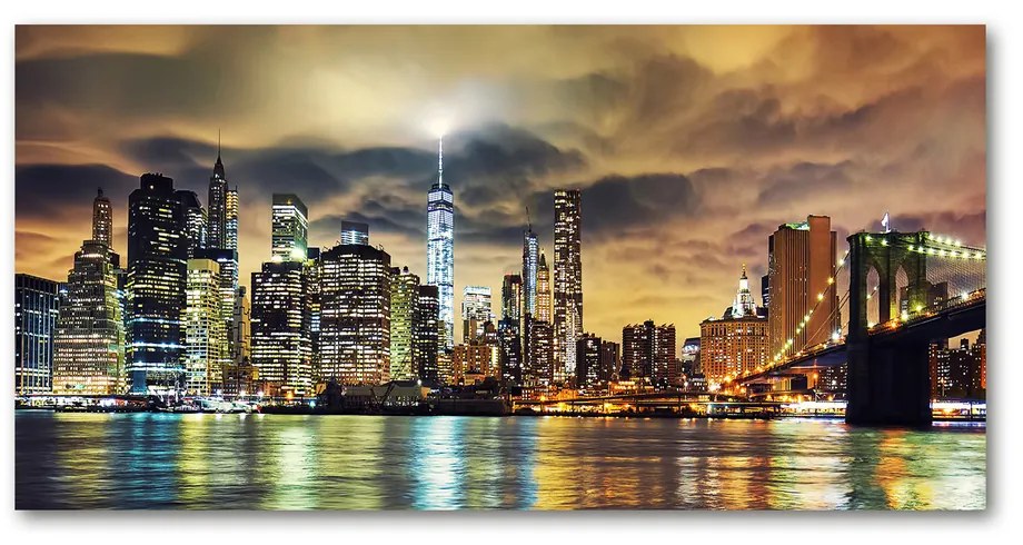 Wallmuralia Foto obraz akrylové sklo Manhattan New York 140x70 cm