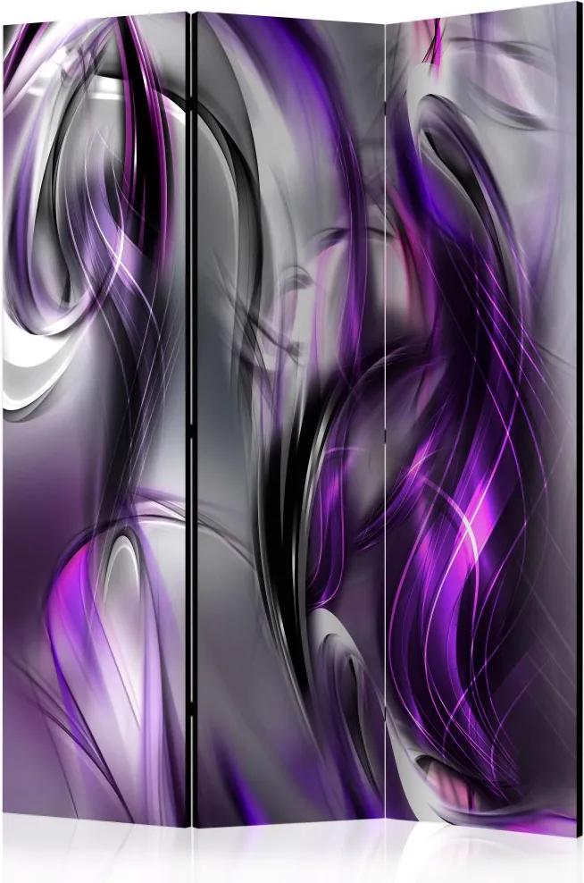Bimago Paraván - Purple Swirls 135x172 cm