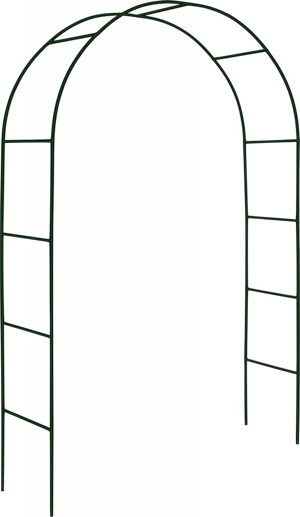 Zahradní kovová pergola 240 cm - oblouk