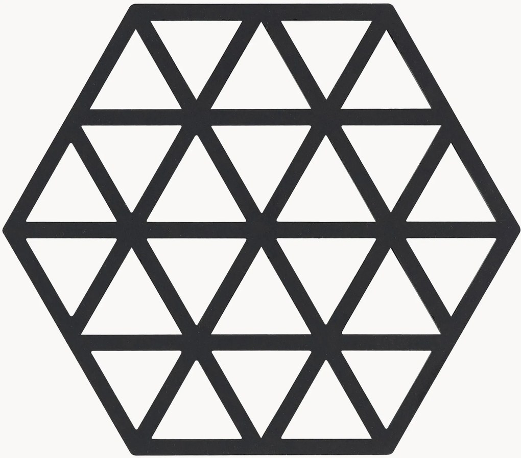 Sada silikonových podtácků Triangles, 6 dílů