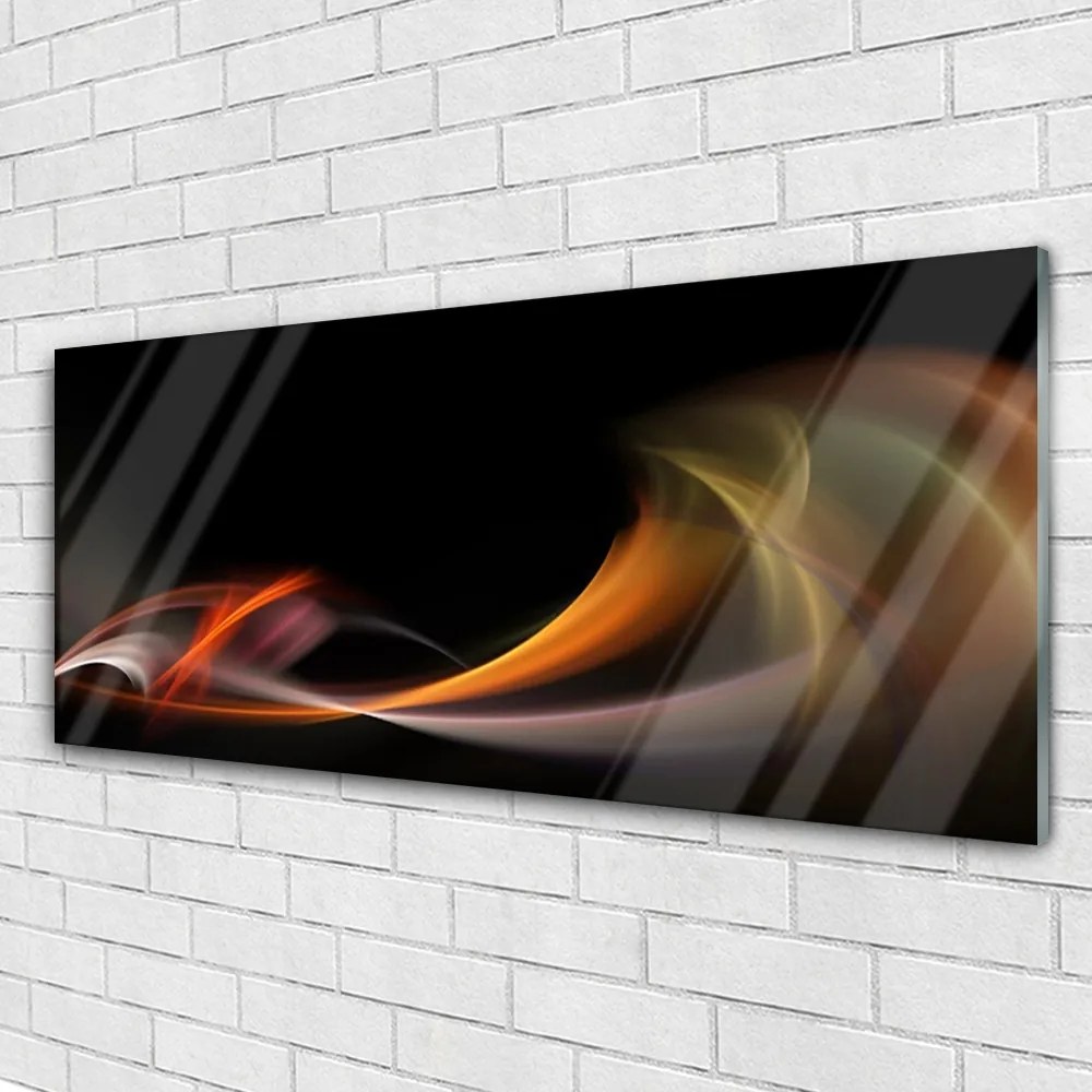 akrylový obraz Abstrakce Umění 125x50 cm