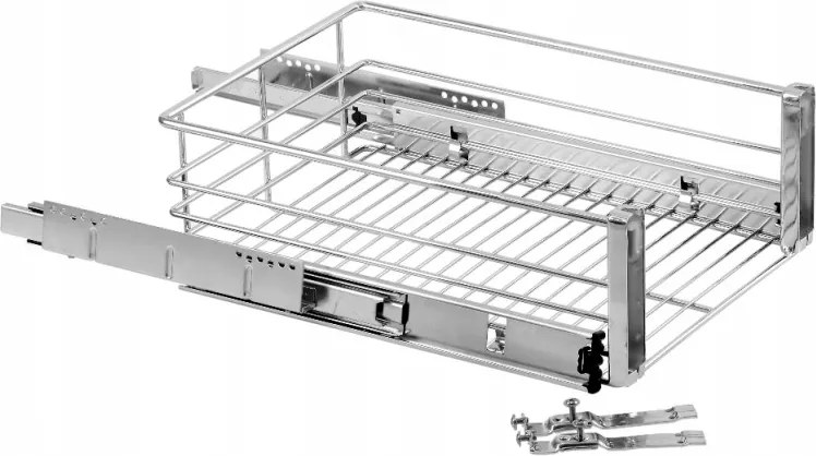 Šuplík Do Kuchyně Spodní 600 MM Chrom PTJ008D Amix