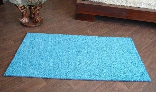 MAXMAX Kusový koberec SHAGGY SPHINX – modrý