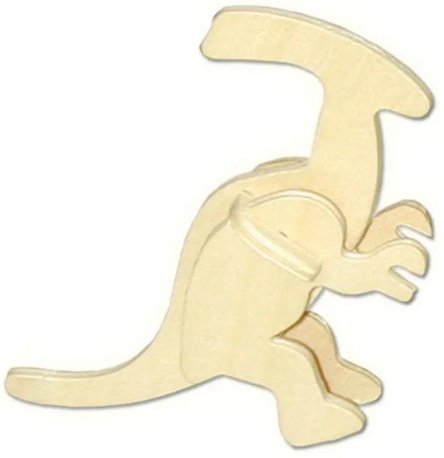 Woodcraft Dřevěné 3D puzzle Parasaurolophus MA1042, 10 x 3 x 8 cm