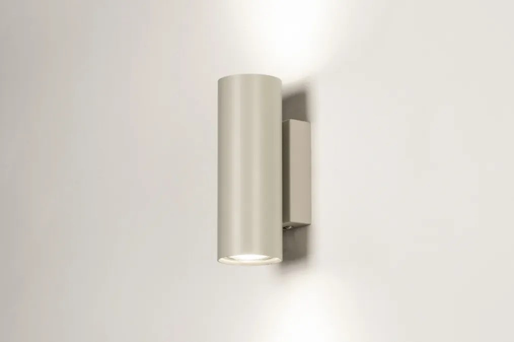 Nástěnné designové svítidlo Teramo Taupe