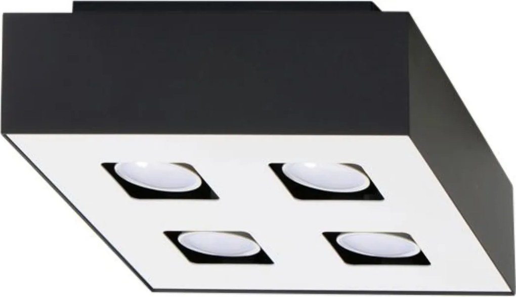 Sollux Lighting Stropní svítidlo MONO 4 černé