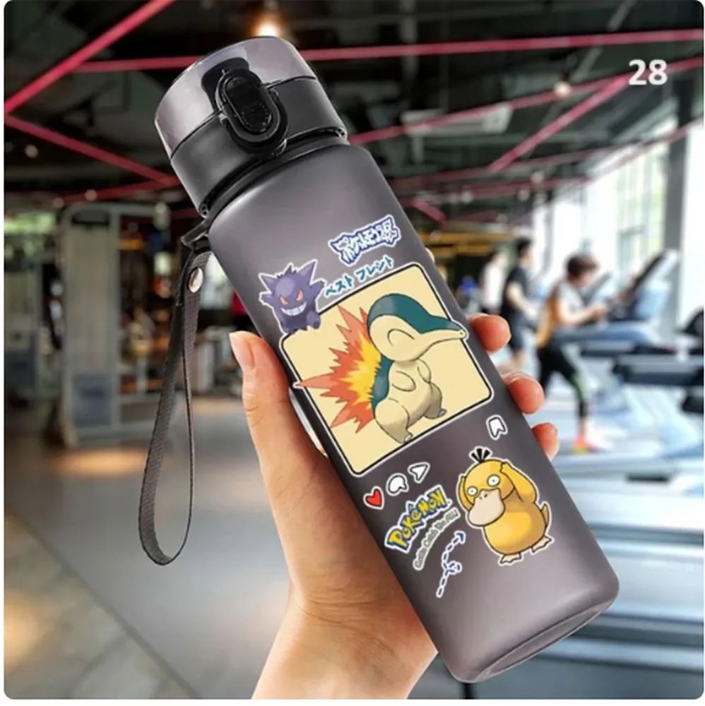 Plastová láhev s motivem Pokémonů (560 ml) Barva: 28