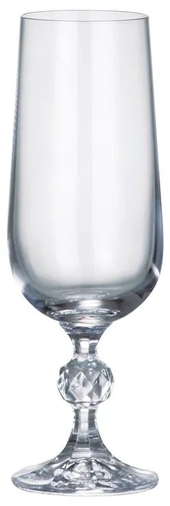 BOHEMIA STERNA SKLENICE NA ŠAMPAŇSKÉ 180ML SADA 6 KS