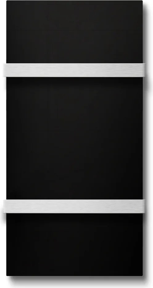 Skleněný Infrapanel GLASS 450W Černý | Výhřevnost 8 m2 | 80x60 cm | WiFi termostat