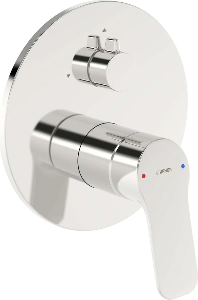 Hansa Basic - Baterie pod omítku, pro 2 spotřebiče, chrom 80559023