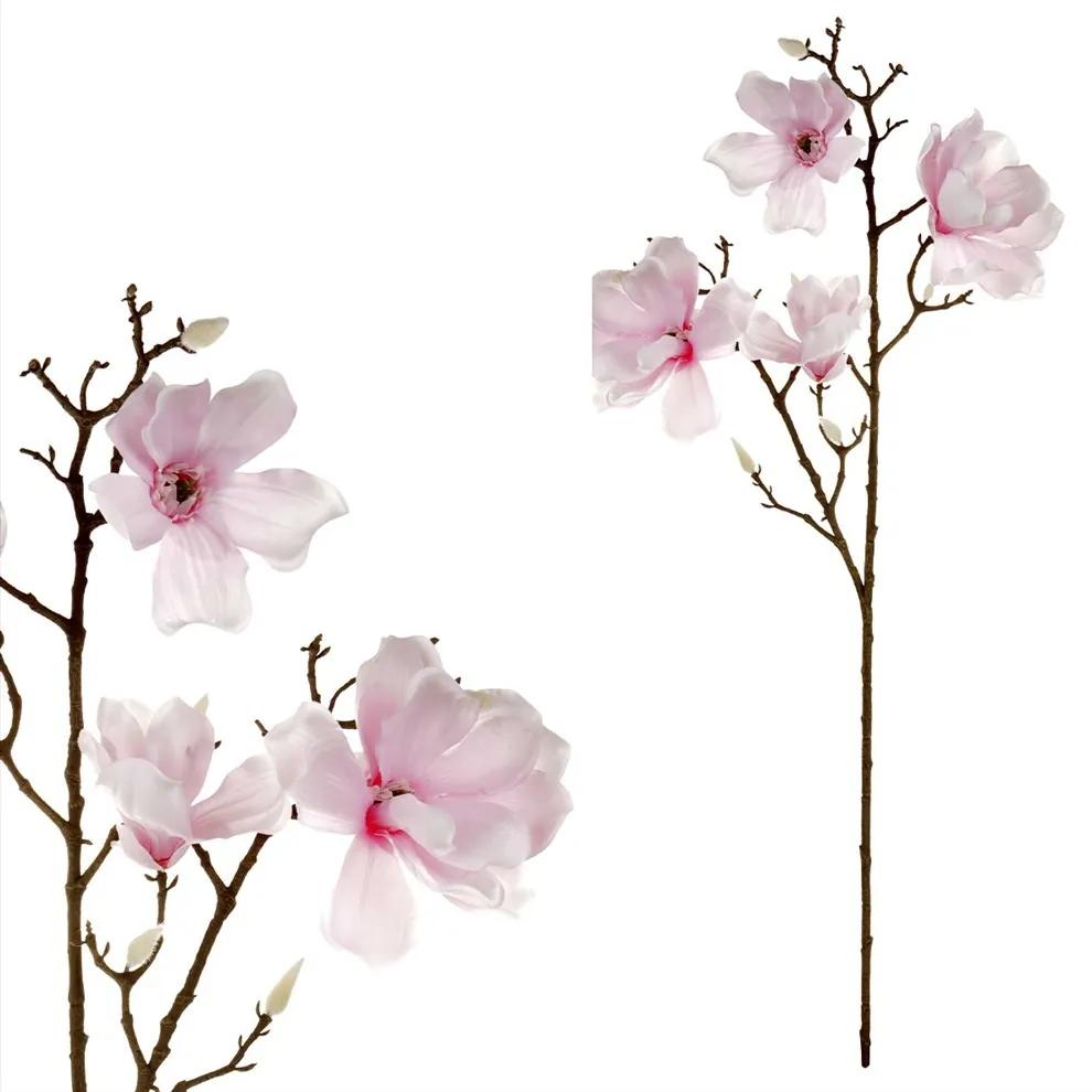 Magnolie, 4 květy UKK211 PINK-LT sv.růžová barva