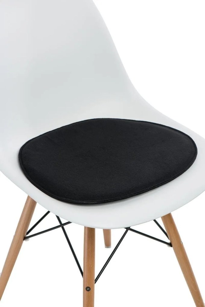 Polštář na židli Side Chair černý
