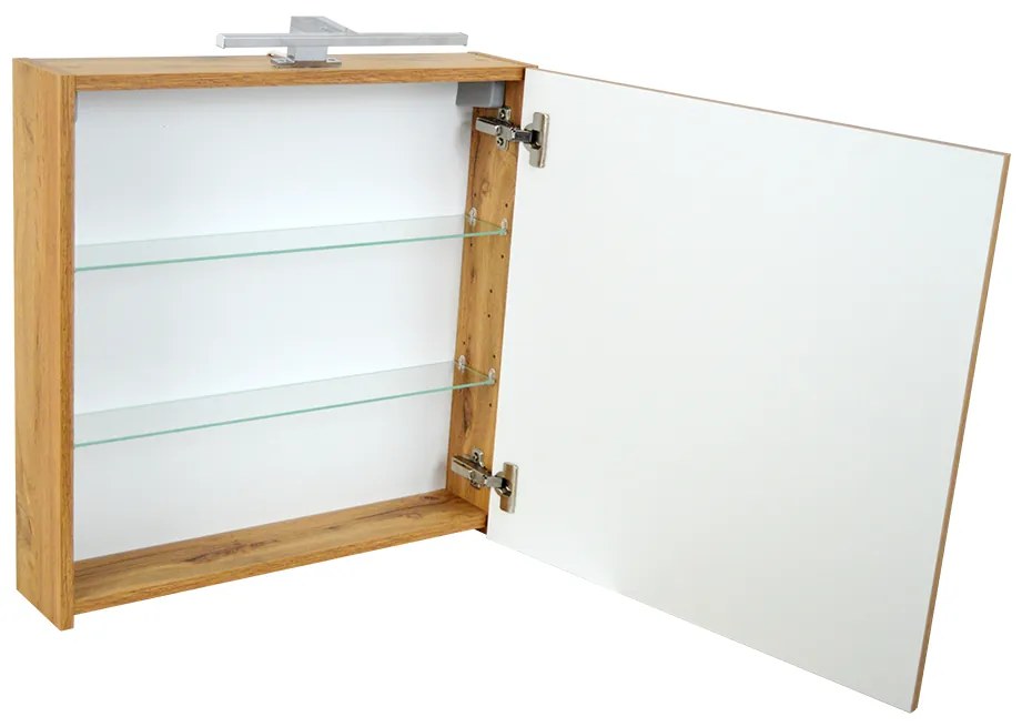 Comodo Zrcadlová skříňka Ideal OW 60 ZS LED-CR s osvětlením Any LED 30 CR, chrom