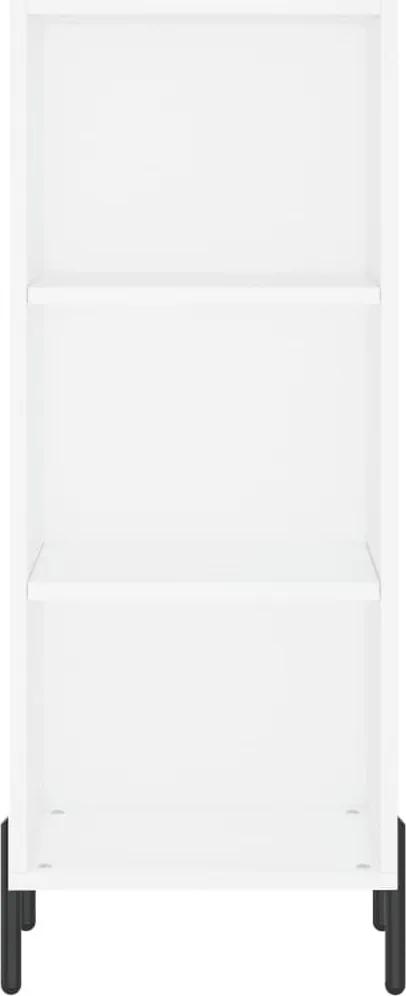 vidaXL Skříň highboard 34,5 x 34 x 180 cm kompozitní dřevo [3198985] Barva: Bílá
