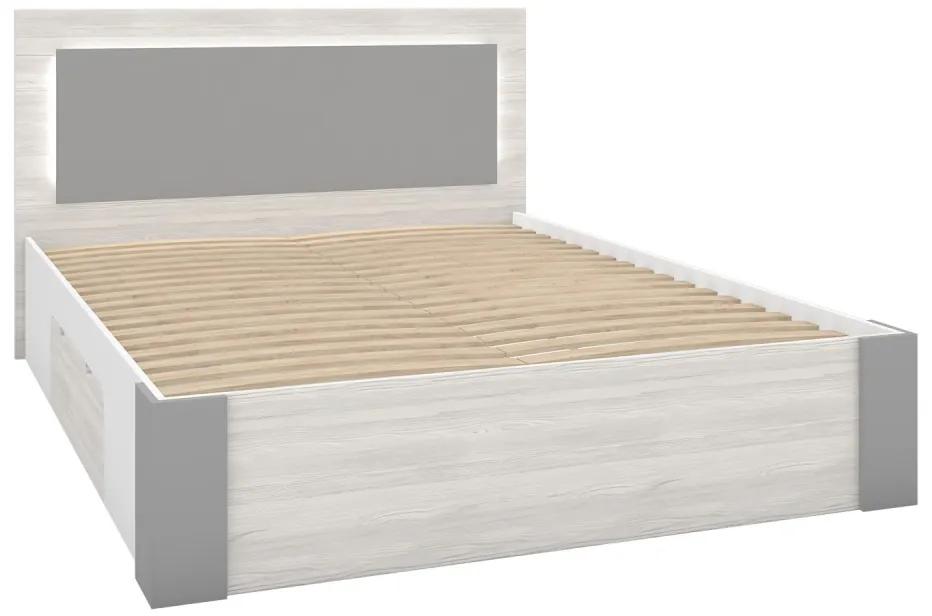 Manželská postel 160 cm Hyllo. 1014302