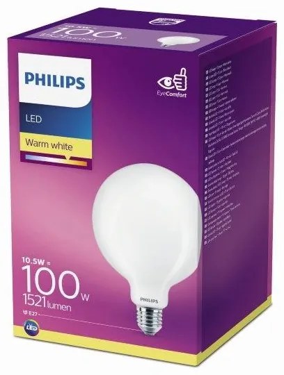 Philips 8718699665142 led žárovka classic 1x6,5w | e27 | 1521lm | 2700k - eyecomfort