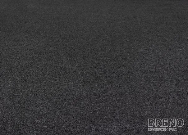 Breno Metrážový koberec SUN 78 černý, šíře 200 cm, Černá