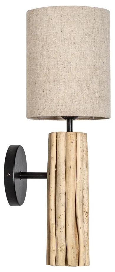 Massive home | Nástěnná lampa Euphoria recyklované dřevo 39246